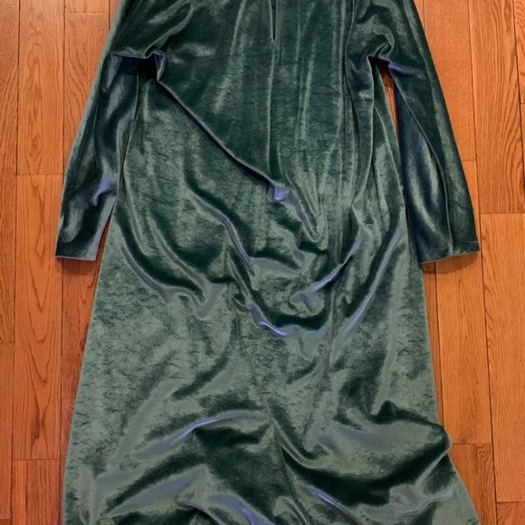 Dresses | Vintage Velvet Long Sleeve Hippie Elf Maxi Dress | Poshmark